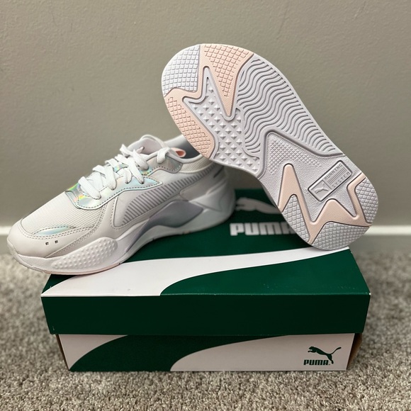 Puma | Shoes | Womens Puma Rsx Iridescent Purple Heather | Poshmark